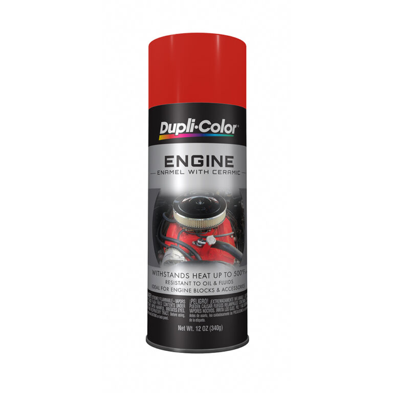 Dupli-Color Ceramic Enamel Engine Paint - 16 oz. Chrysler Red (6/case ...