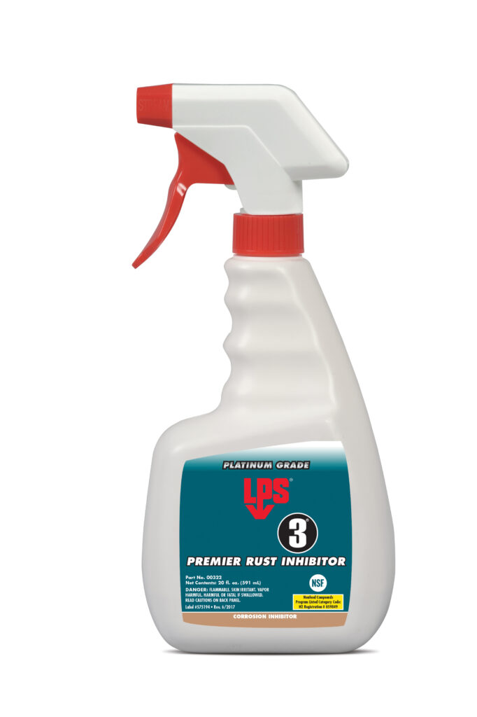LPS 3 Rust Inhibitor - 22 oz. Spray Bottle (12/case) - R and R Wholesale