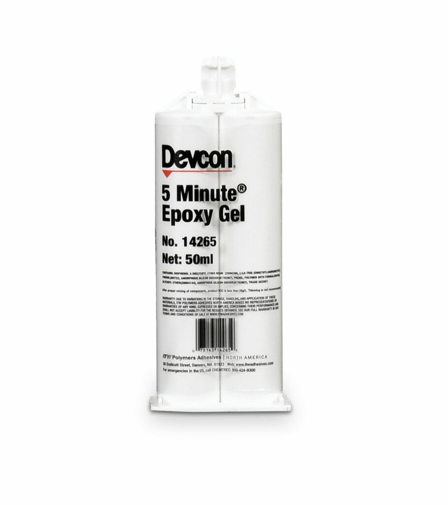 5 Minute Epoxy Gel Opaque DevPak - 50 mL Cartridge - R and R Wholesale