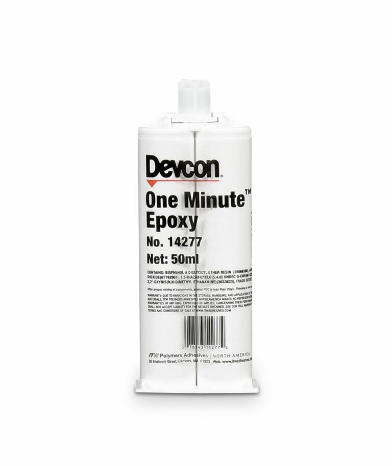 1 Minute Epoxy Gel Amber DevPak - 50 mL Cartridge - R and R Wholesale