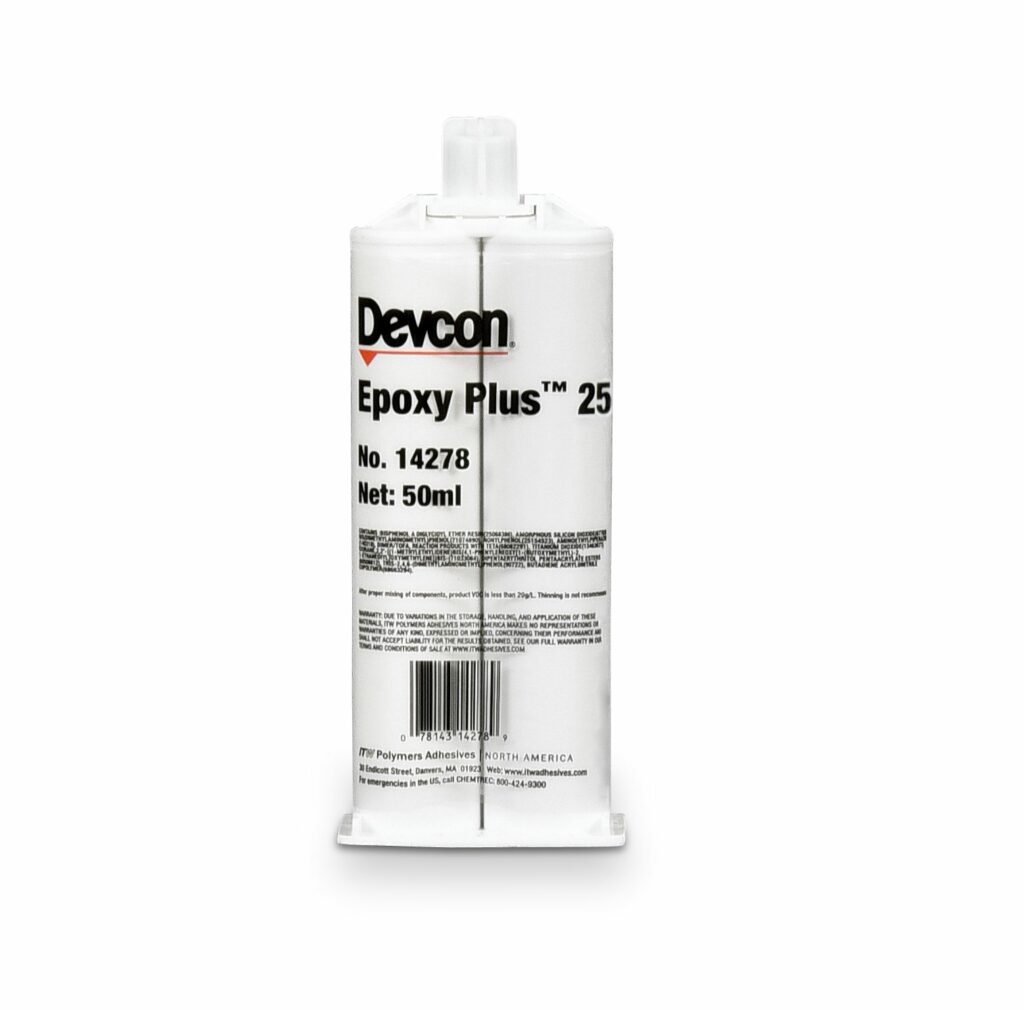 Epoxy Plus 25 Grey DevPak - 50 mL Cartridge - R and R Wholesale