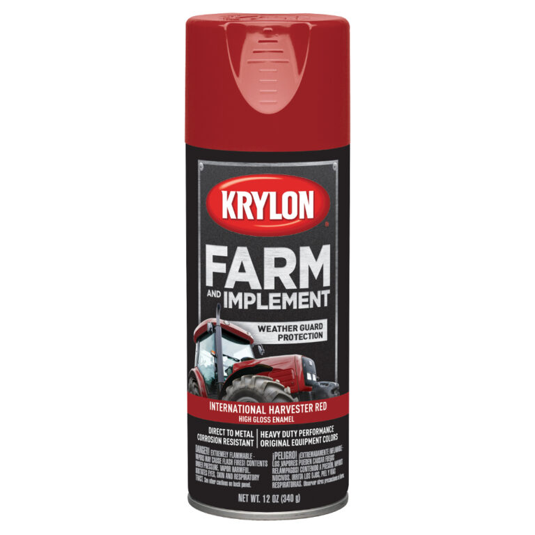 Farm & Implement Paint (#K01818) - 16 oz. International Harvester Red ...