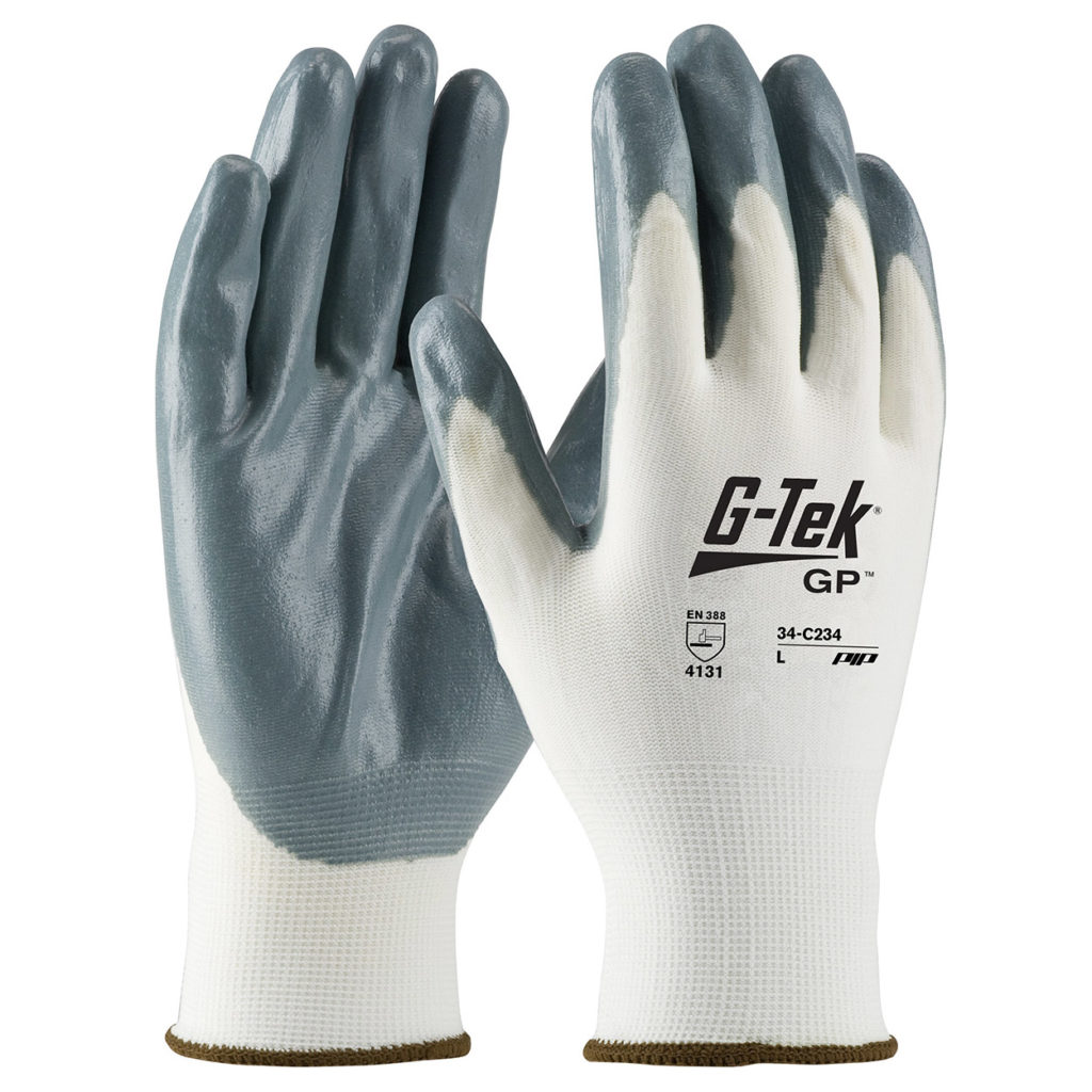 G-Tek Cut Resistant Nylon Gloves - Large (12 pairs/case) - R and R ...